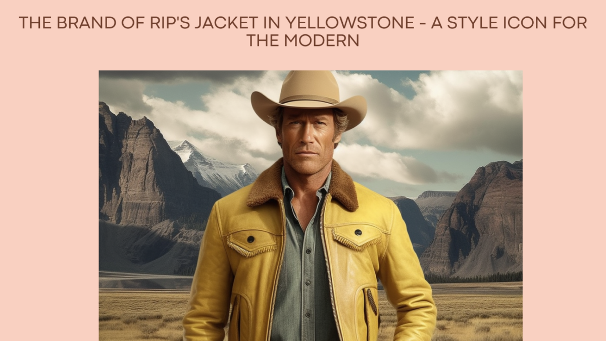 The Brand of Rip's Jacket in Yellowstone - A Style Icon for the Modern ...